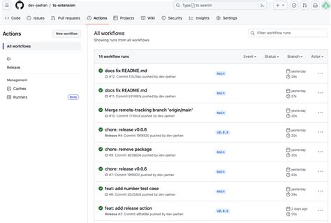 Typescript 패키지 배포 제작기 3 Github Actions Release 자동화
