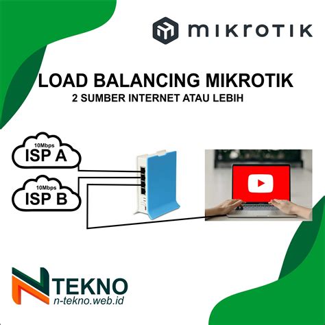 Load Balancing Mikrotik Sumber Internet N Tekno