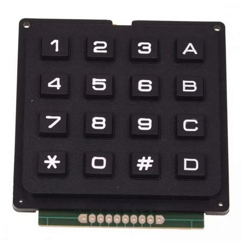 4×4 Matrix Keyboard 16 Button Telephone Keypad Switch At ₹ 19900