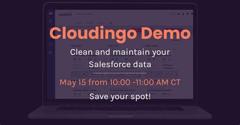 Cloudingo On Linkedin Salesforce Dataquality Dedupe Salesforcepartner Datacleansing Demo