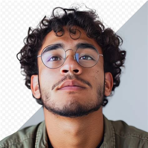 Premium Psd Man With Glasses