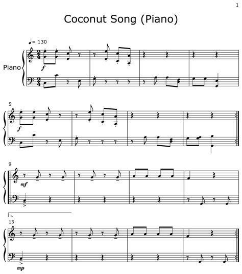 Coconut Song
