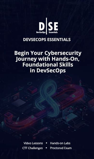 Devsecops Essentials Course Dse Certification And Training