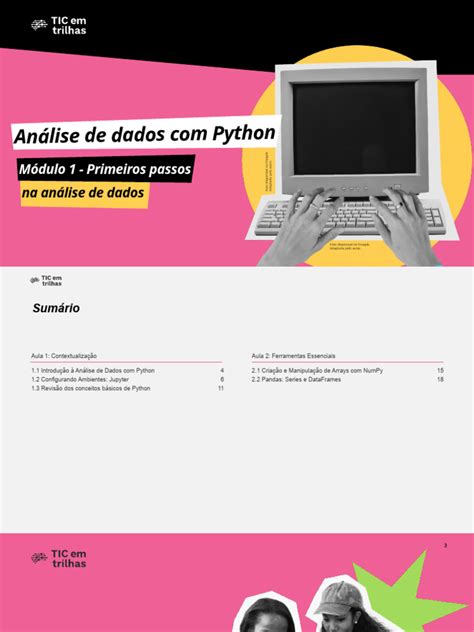 M1 Análise De Dados Com Python Pdf Python Linguagem De Programação Análise De Dados