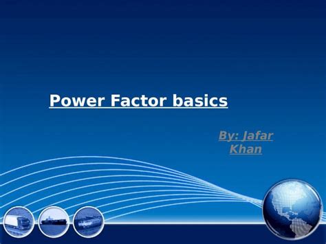 PPT Power Factor Basic Slide DOKUMEN TIPS