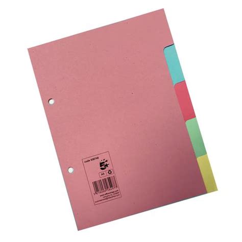 Plain File Dividers