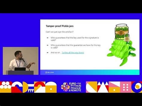 Europython Talk Poisoned Pickles Make You Ill From Europython