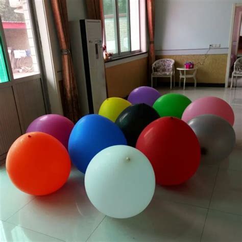 두꺼운 여러 가지 빛깔의 라텍스 거대한 풍선 웨딩 장식 생일 파티 풍선 초대형 대형 풍선ballon Bigballon Partyballons Decoration