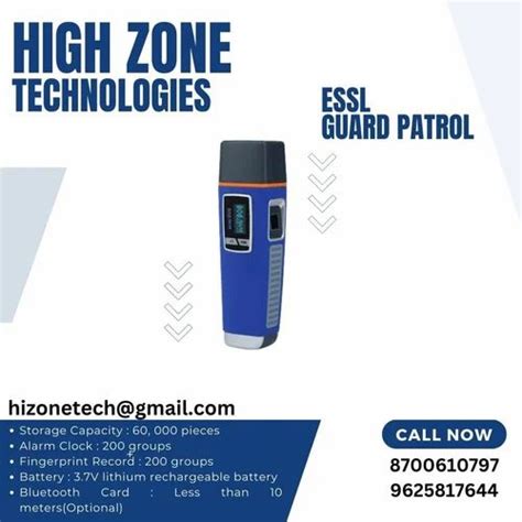 Wireless Metal Security Guard Patrolling System 80 Db At ₹ 15000piece