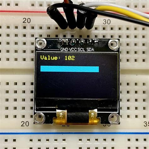 Babe Scale Teensy With Small I C OLED Display