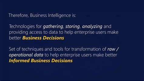 bi power bi key concepts business features pptx
