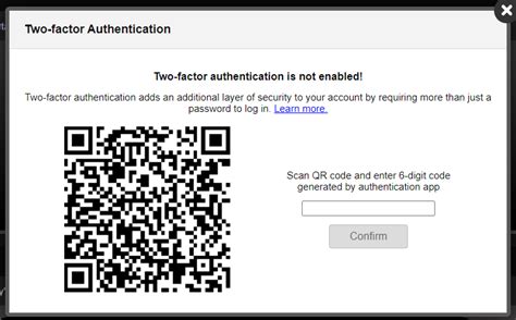 Two Factor Authentication MeshIQ