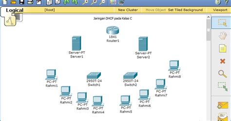 Rahmi Yunida Pengenalan Subnet Mask Dan Membuat Jaringan Wireless Pada Cisco Packet Tracer