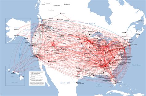 Us Airways Hub Cities Map
