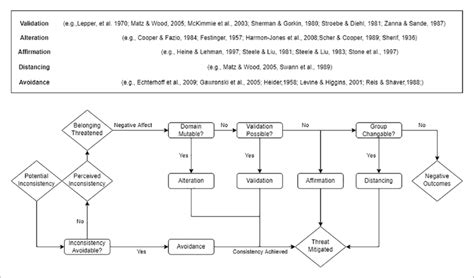 Five Processes By Which People Mitigate Subjective Social Inconsistency