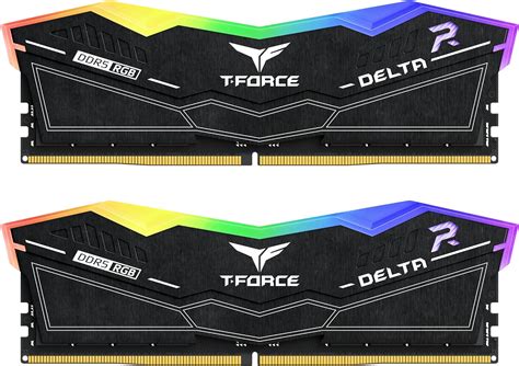 Teamgroup T Force Delta Rgb Ddr5 Ram 48gb 2x24gb 7600mhz Pc5 60800 Cl36 M Die Desktop Memory