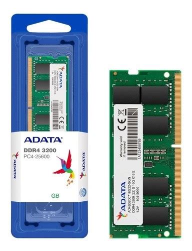 Digistore Memoria Adata Notebook 16gb Ddr4 3200 Mhz Ad4s320016g22 Sgn Digistore