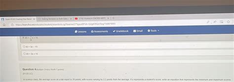 Exam 0103 Creating One Varial X Solving Variables On Both Sides C 114 I Hosted A Stack Math