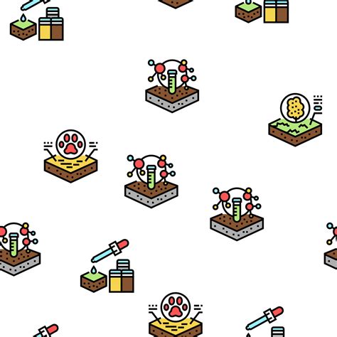 Soil Testing Nature Vector Seamless Pattern 10143495 Vector Art At Vecteezy