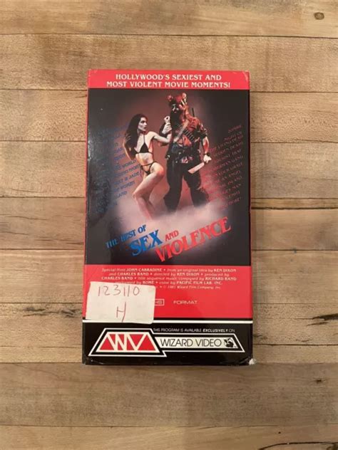 The Best Of Sex And Violence Vhs Original Wizard 1982 Horror Original £14642 Picclick Uk