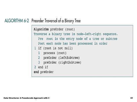 tree traversal from introduction to trees chapter 6 objectives ppt