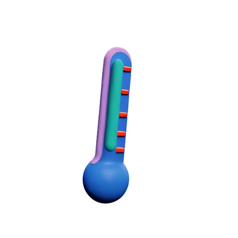 Thermometer 3d Rendering Icon Illustration 28799156 Png