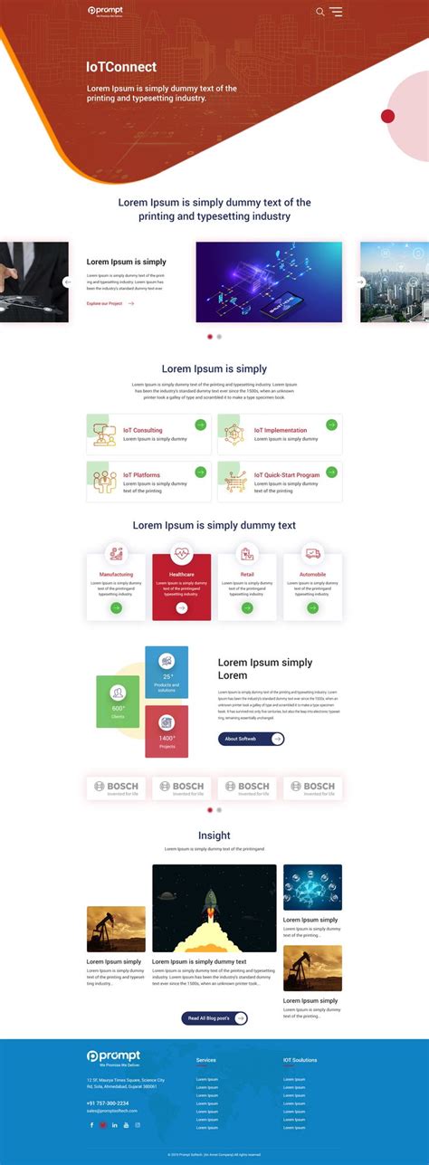 IoT Web Page New Web Page Design For The IoT Domain Please Share Your Thoughts In The Comment