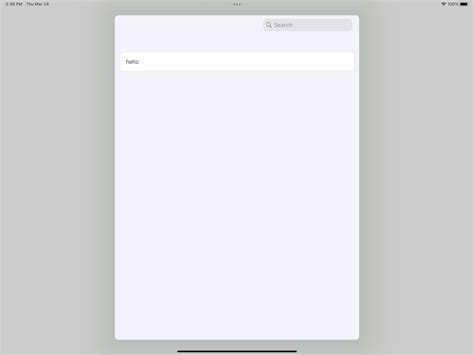 Swiftui Searchable Not Able To Keep Focus And Show Keyboard Stack