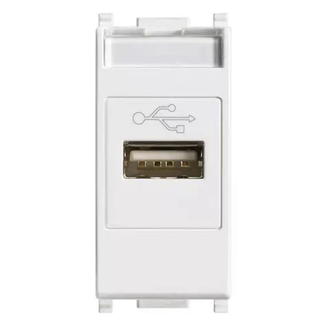 USB Socket Connector White