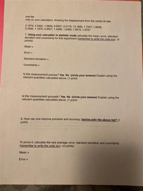 Name Class Section Lab Report 2 30 Points Data