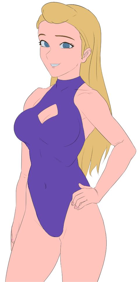 Rule 34 1girls Adora Blonde Hair Blue Eyes Boob Window Breasts