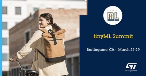 Tinyml Foundation On Linkedin Events Stmicroelectronics