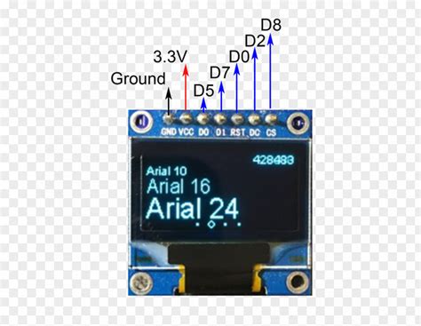 Esp8266 Microcontroller Esp8266 Nodemcu Electronics Arduino Png Image