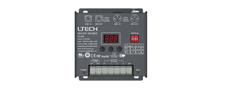 CH CV DMX Decoder LT LED Controller LED Dimmable Driver Intelligent Home LTECH雷特