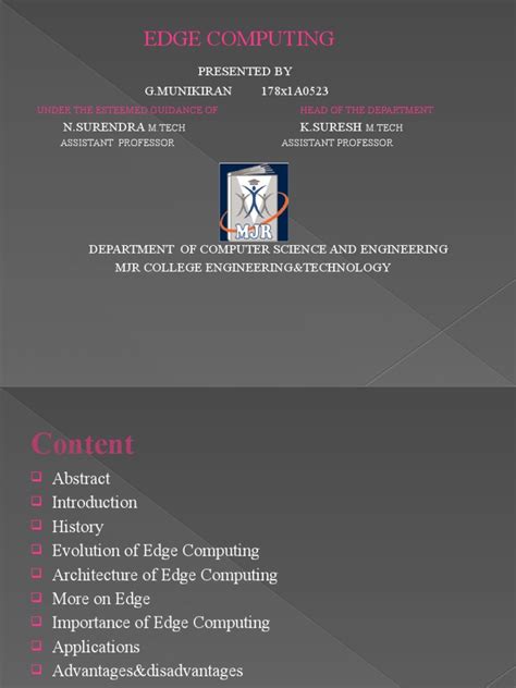 Edge Computing Pdf Internet Of Things Distributed Computing Architecture