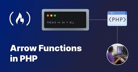 arrow functions in php let you write short anonymous functions freecodecamp