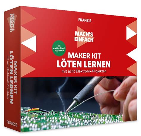Maker Kit Löten Lernen Machs Einfach Lichttechnik24de