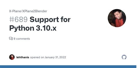 Support For Python X Issue X Plane XPlane Blender GitHub