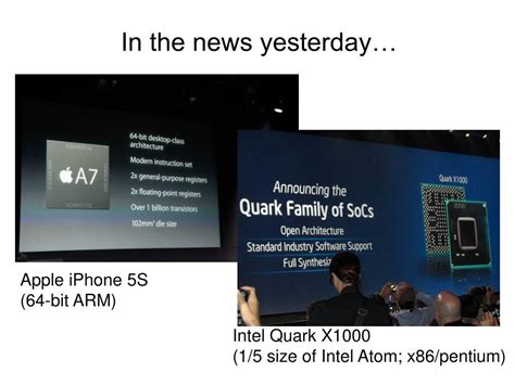 Ppt Eece 476 Computer Architecture Slide Set 3 Instruction Set Architecture Design