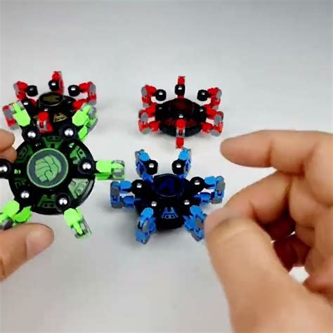 [토이즈데이] 피젯 스피너 로보트 관절 로봇 장난감 마켓데이 Youtube
