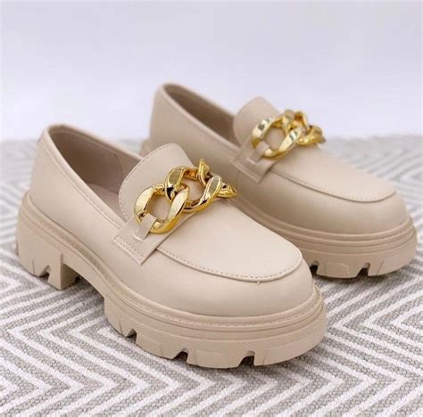 Loafer Laya Beige Loafers Girly Shoes Girls Shoes Teenage
