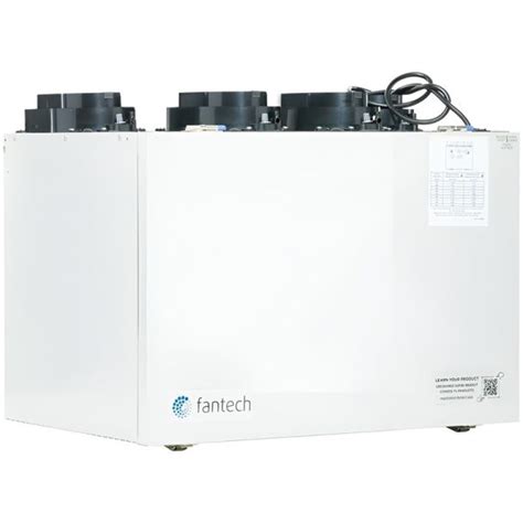 Fantech Vhr 150 Heat Recovery Ventilator With 6 Top Port 159 Cfm
