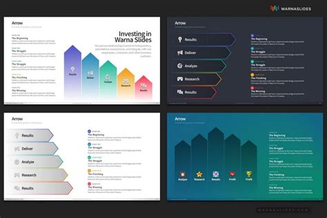 Arrow Shape PowerPoint Templates PowerPoint Slide Master Templates Infographics