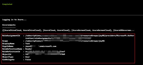 Azure Runbook New Azurermroleassignment Object Reference Not Set To An Instance Of An Object