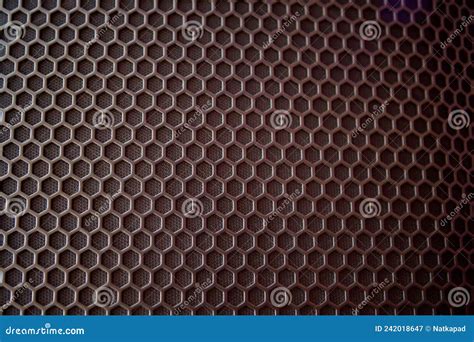 background image with a three dimensional hexagonal texture stock image