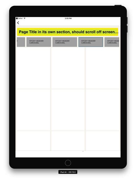 Ios10 Uicollectionview Sticky Header Not Working Ios 10 Stack Overflow