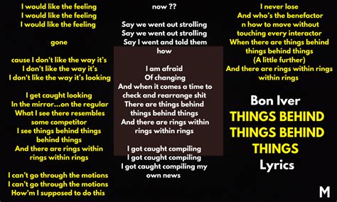 Bon Iver Things Behind Things Behind Things Lyrics And Meaning Looking
