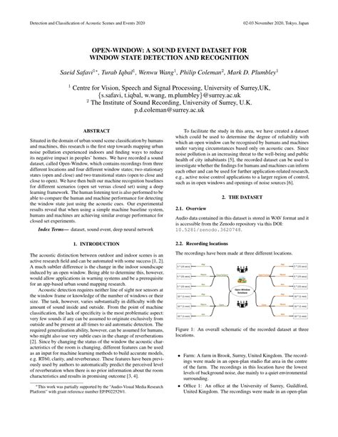 Pdf Detection And Classification Of Acoustic Scenes And Events 2020