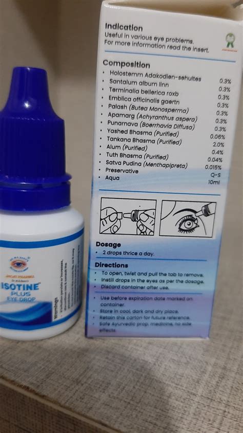 Obat Mata Gangguan Penglihatan - Isotine Eye Drop - Obat Tetes Mata ...