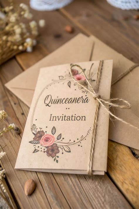 17 Elegant Ideas For Quince Invitations